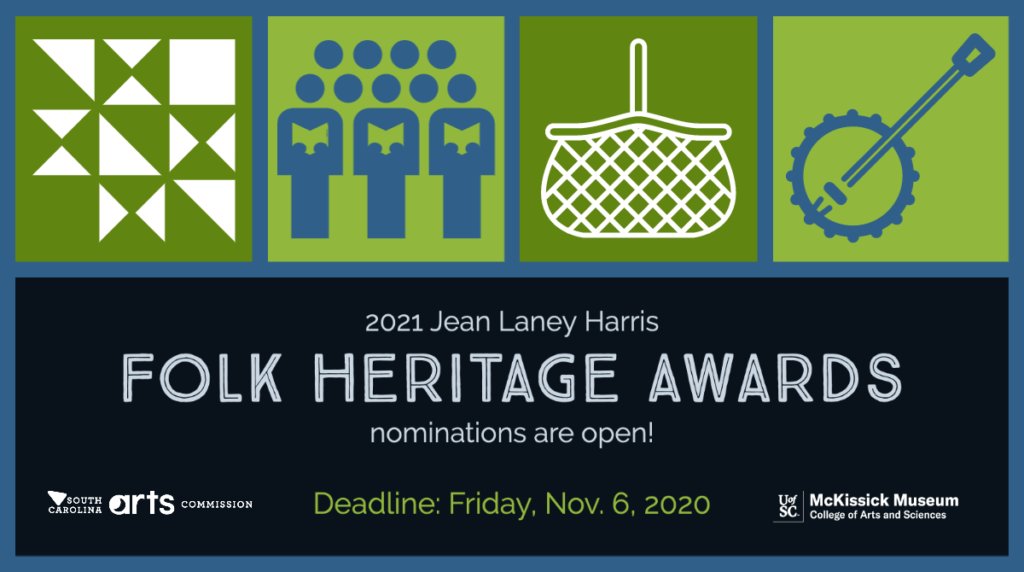 Nominations sought for Jean Laney Harris Folk Heritage Awards - SC Arts Hub