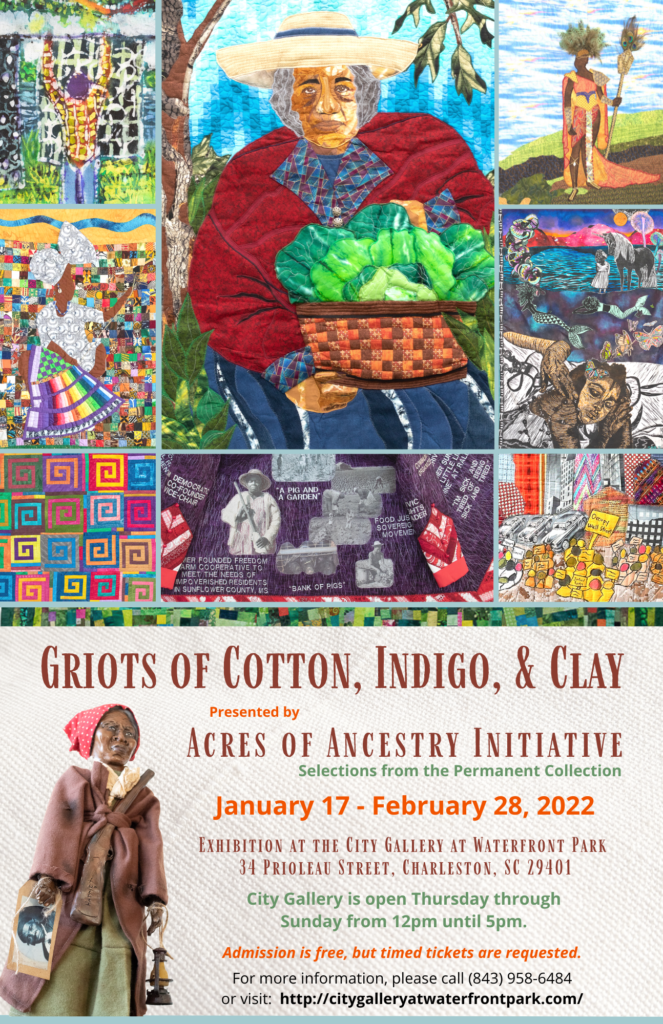 Griots of Cotton Indigo & Clay - SC Arts Hub