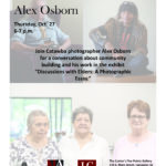 Artist Talk with Alex Osborn - SC Arts Hub