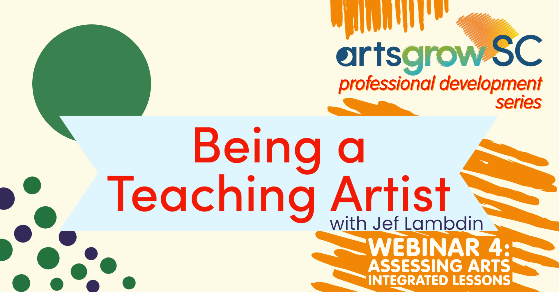 Assessing arts-integrated lessons: a webinar - SC Arts Hub