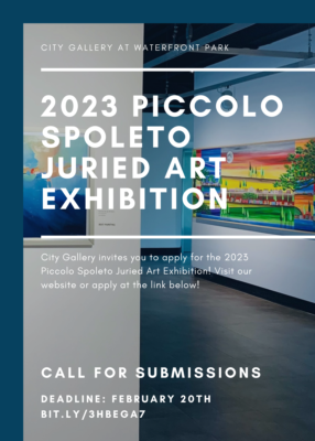 Call for Submissions: 2023 Piccolo Spoleto Juried Art Exhibition - SC ...