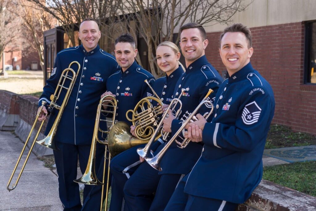 U.S. Air Force Ceremonial Brass Quintet at Horry County Museum - SC ...