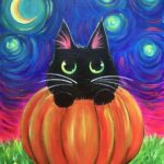 Halloween Cat Painting Workshop for Kids - SC Arts Hub