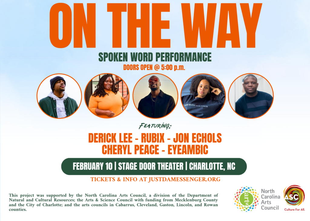 “On The Way” Spoken Word Performance - SC Arts Hub