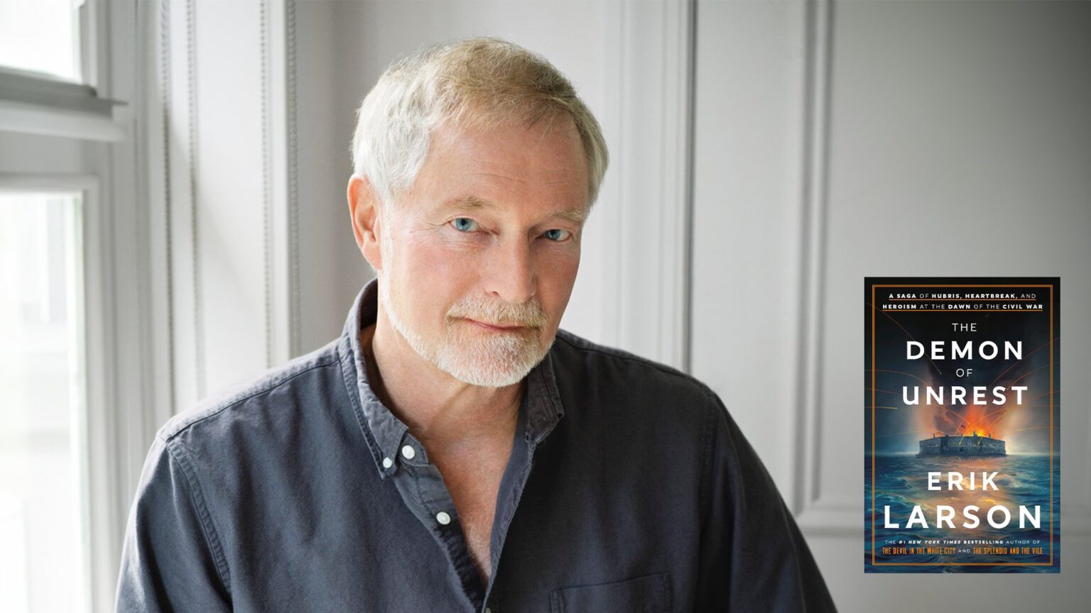 A Conversation with Author Erik Larson - SC Arts Hub