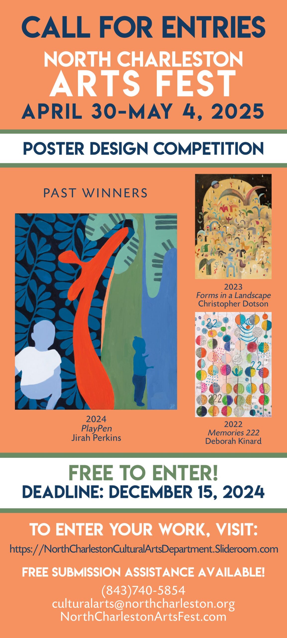 North Charleston Arts Fest ’25 poster designs sought - SC Arts Hub