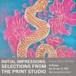 Initial Impressions: Selections from the Print Studio Art Exhibition ...